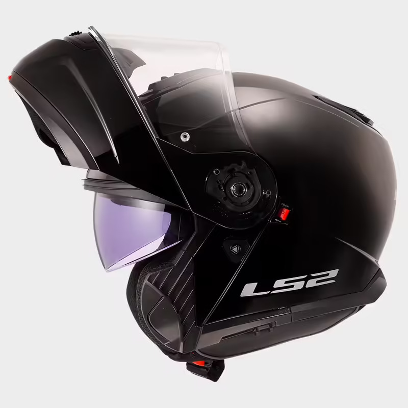 CASQUE LS2 STROBE II MATT BLACK FF908 - clinique-moto.fr - Clinique Moto